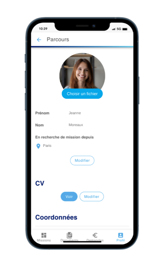 Comment modifier mon profil ? – QAPA