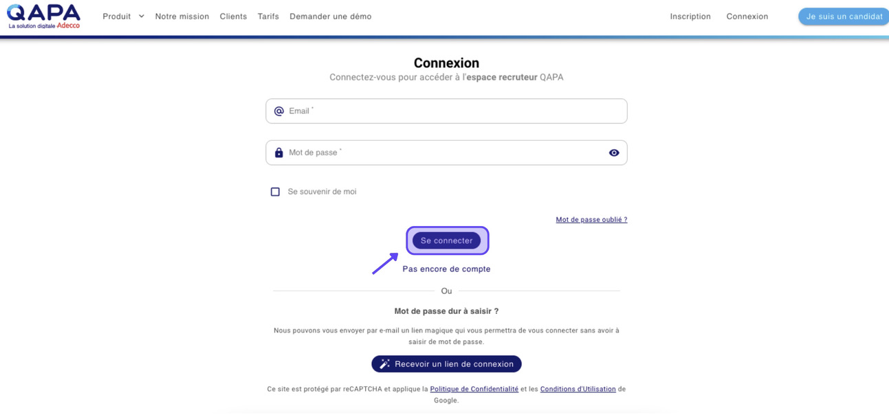Comment me connecter à mon espace QAPA ? – QAPA
